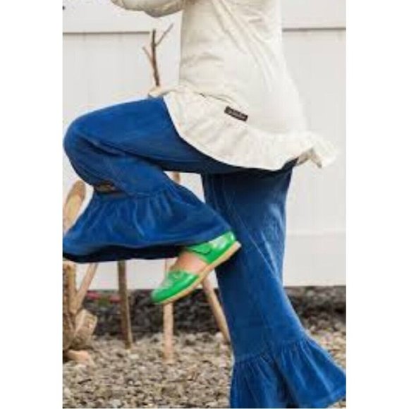 Matilda Jane | Bottoms | Girls Matilda Jane Deep Blue Big Ruffle ...